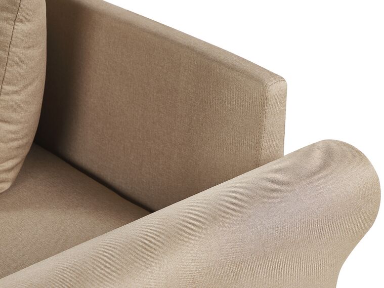 Hjørnesofa Beige VIKNA | Beliani.dk