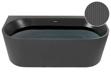 Badekar sort 170 x 80 cm GOCTA | Beliani.dk