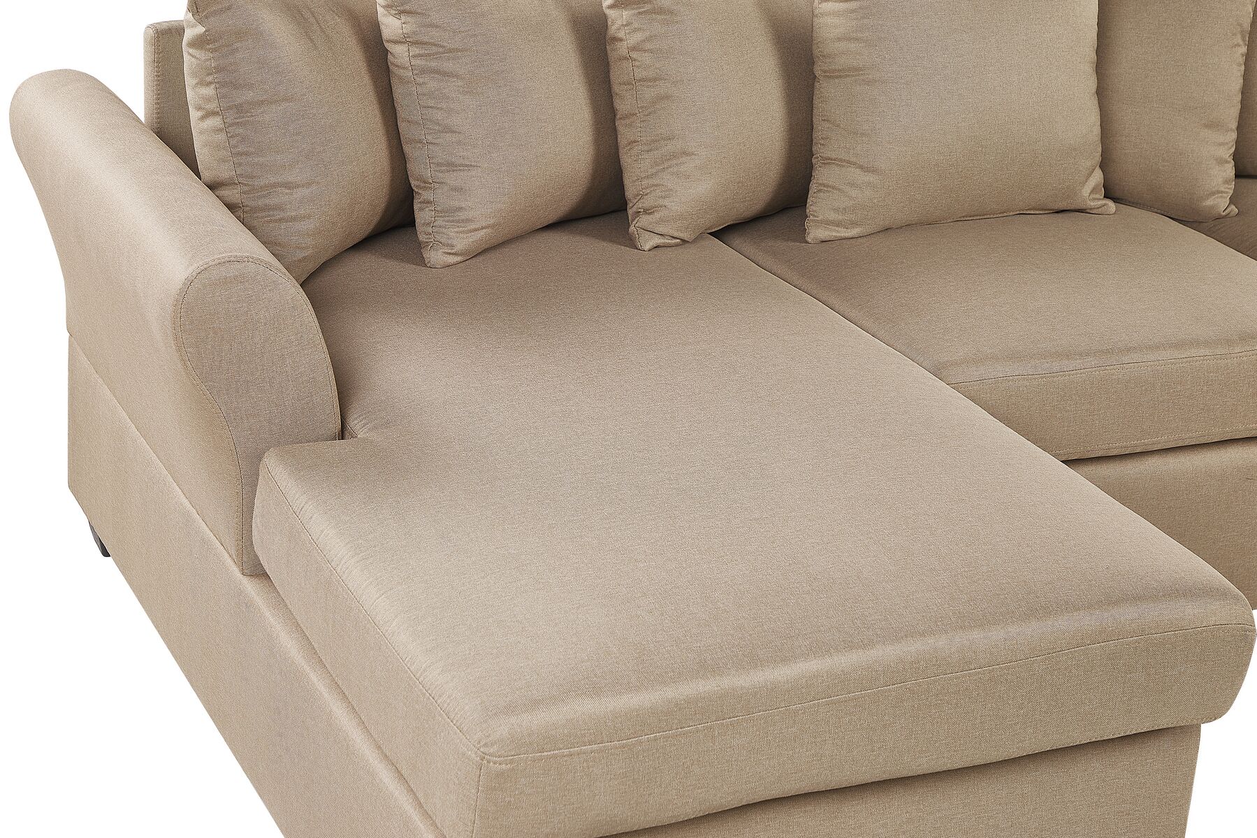 Hjørnesofa Beige VIKNA | Beliani.dk