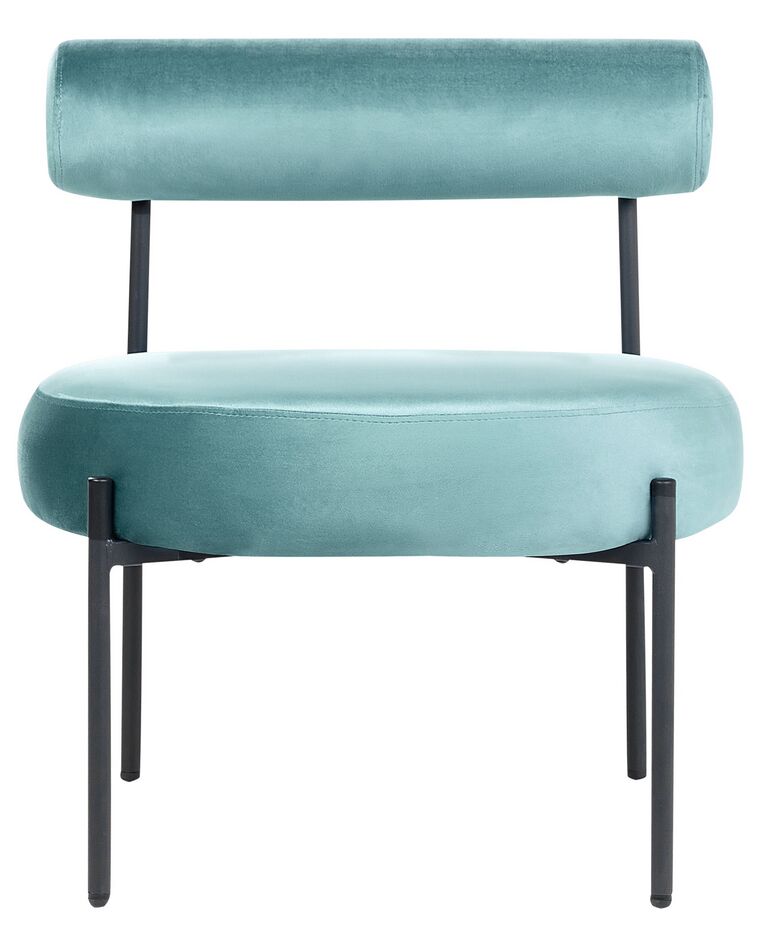 Stol velour grøn ALPHA | Beliani.dk