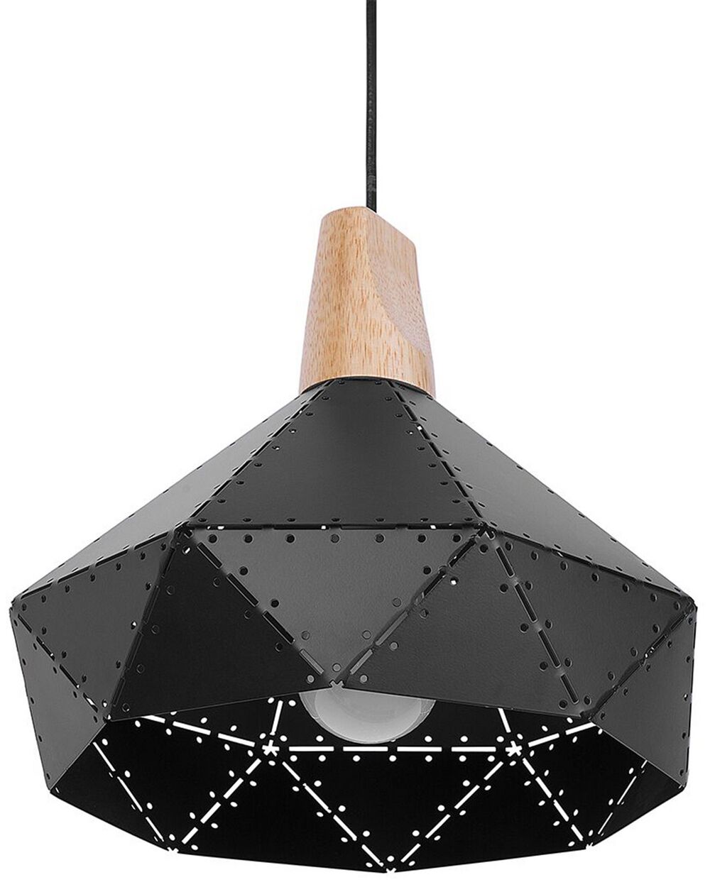 Loftlampe Sort SOMME | Beliani.dk